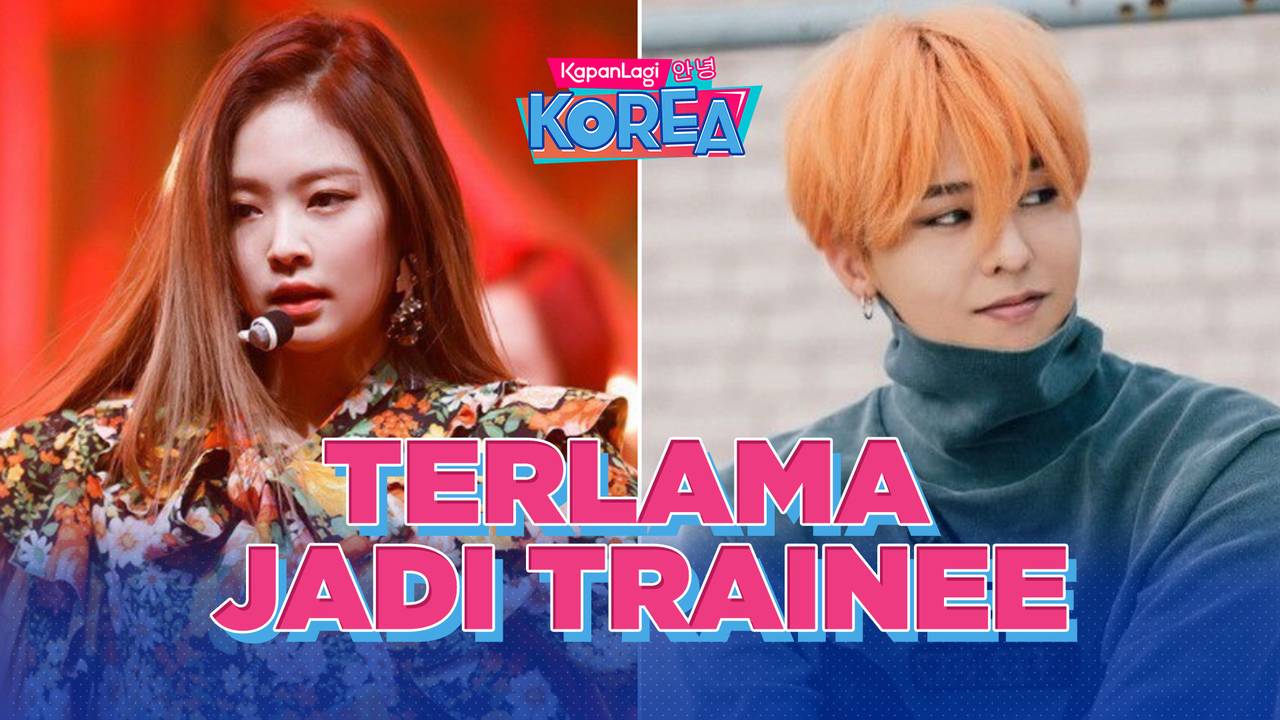 Jennie - G Dragon, 7 Idol K-Pop dengan Masa Trainee Terlama | Vidio