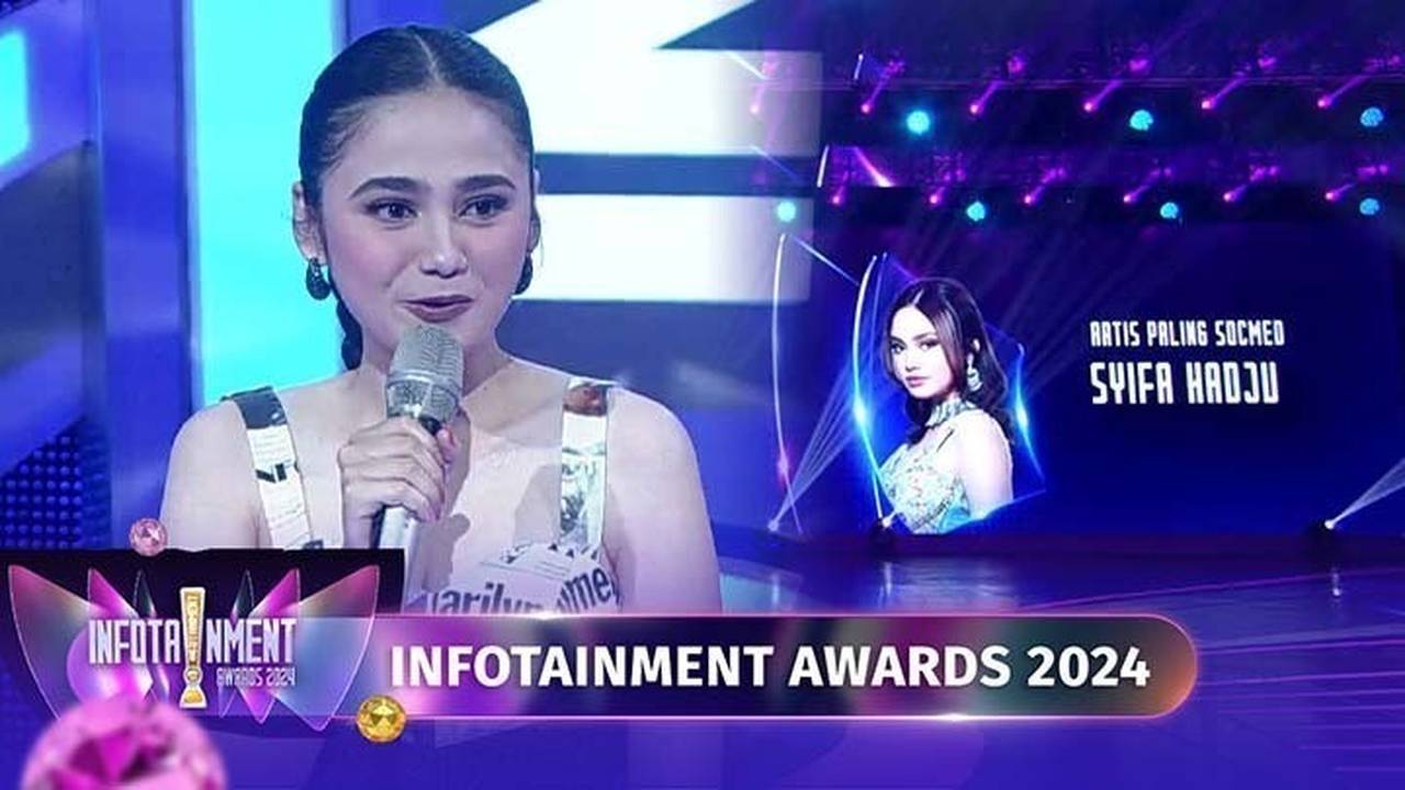 Ramai di Socmed, Syifa Hadju Menangkan Kategori Artis Paling Socmed! | Infotainment Awards 2024 ...