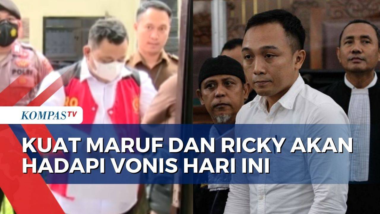 Menanti Vonis Terdakwa Kuat Maruf dan Ricky Rizal Hari Ini! - Kompas TV | Vidio
