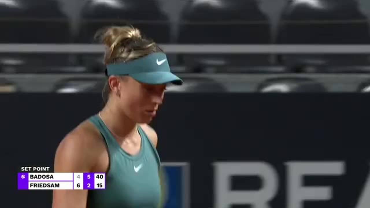 Paula Badosa vs Anna-Lena Friedsam - Highlights | WTA Internazionali ...