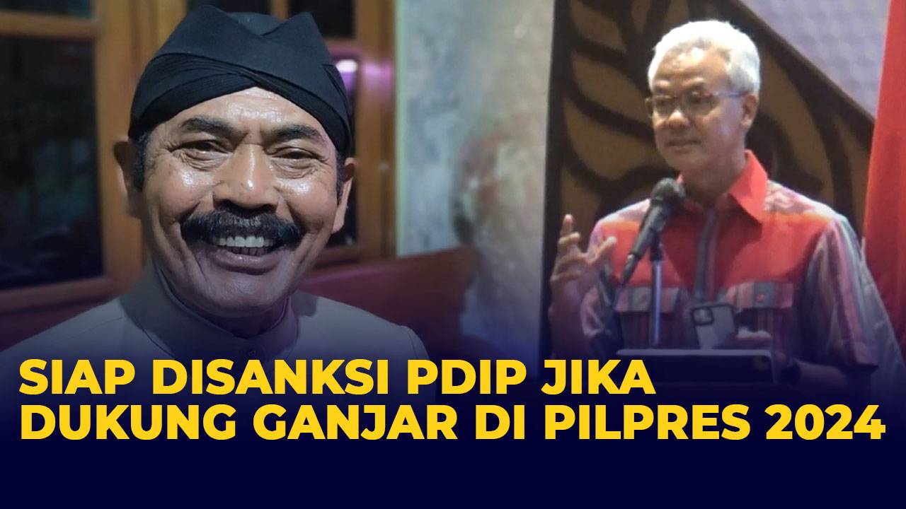 FX Rudy Ngaku Siap Disanksi PDIP Karena Dukung Ganjar Maju Capres 2024 ...
