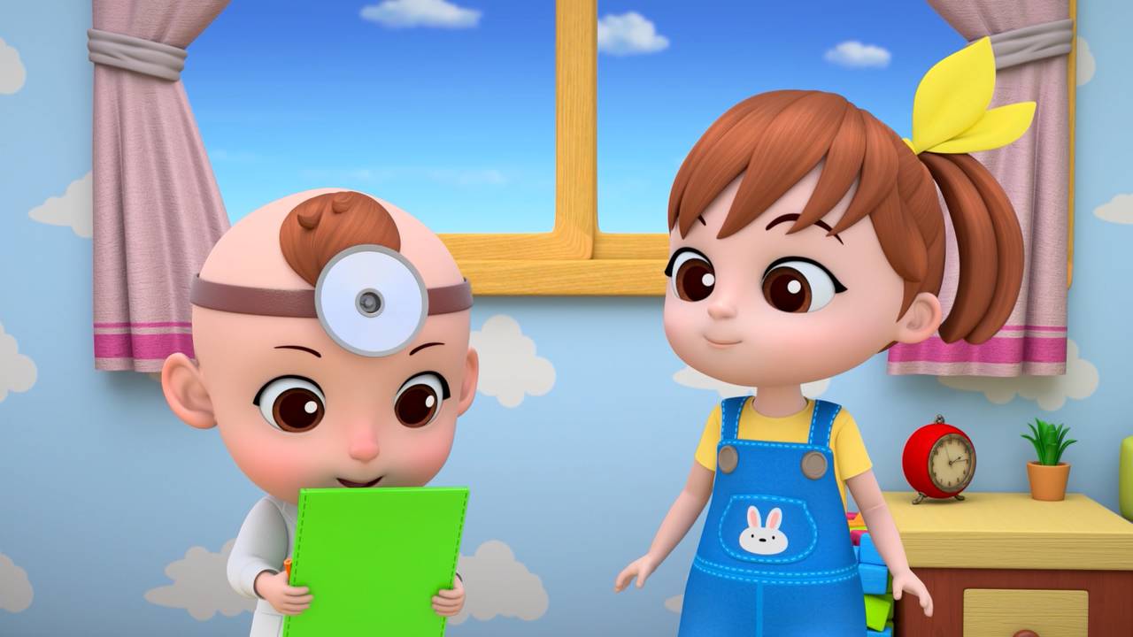 Baby Tayo Song - Ep 09 - Toy doctor check-up song (2022) | Vidio