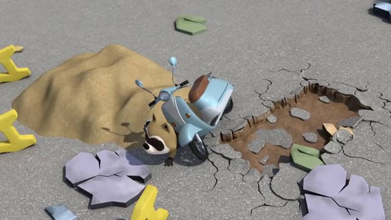 Rescue Tayo Songs - Ep 01 - Rescue the Bad Raccoon (2022) | Vidio