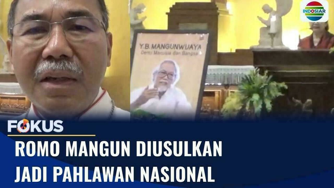 Romo Mangun Diusulkan Jadi Pahlawan Nasional, Umat Katolik Gelar Misa ...