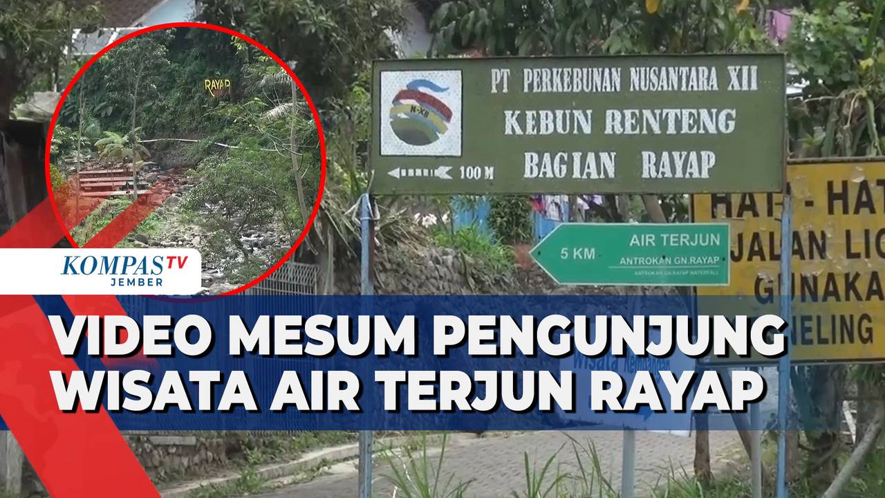 Video Mesum Pengunjung Wisata Air Terjun Rayap Viral di Media Sosial - Kompas TV