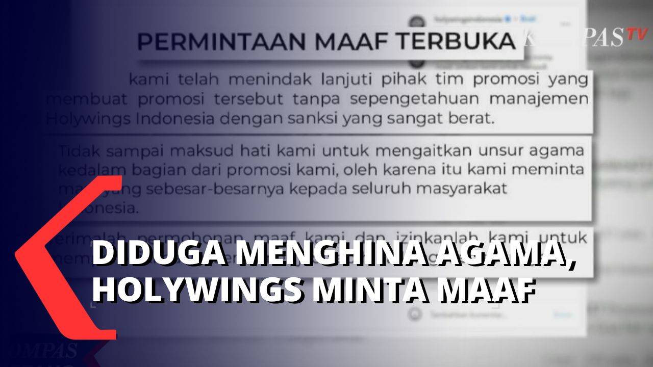 Holywings Minta Maaf Soal Kasus Promo Muhammad-Maria: Sudah Sanksi ...