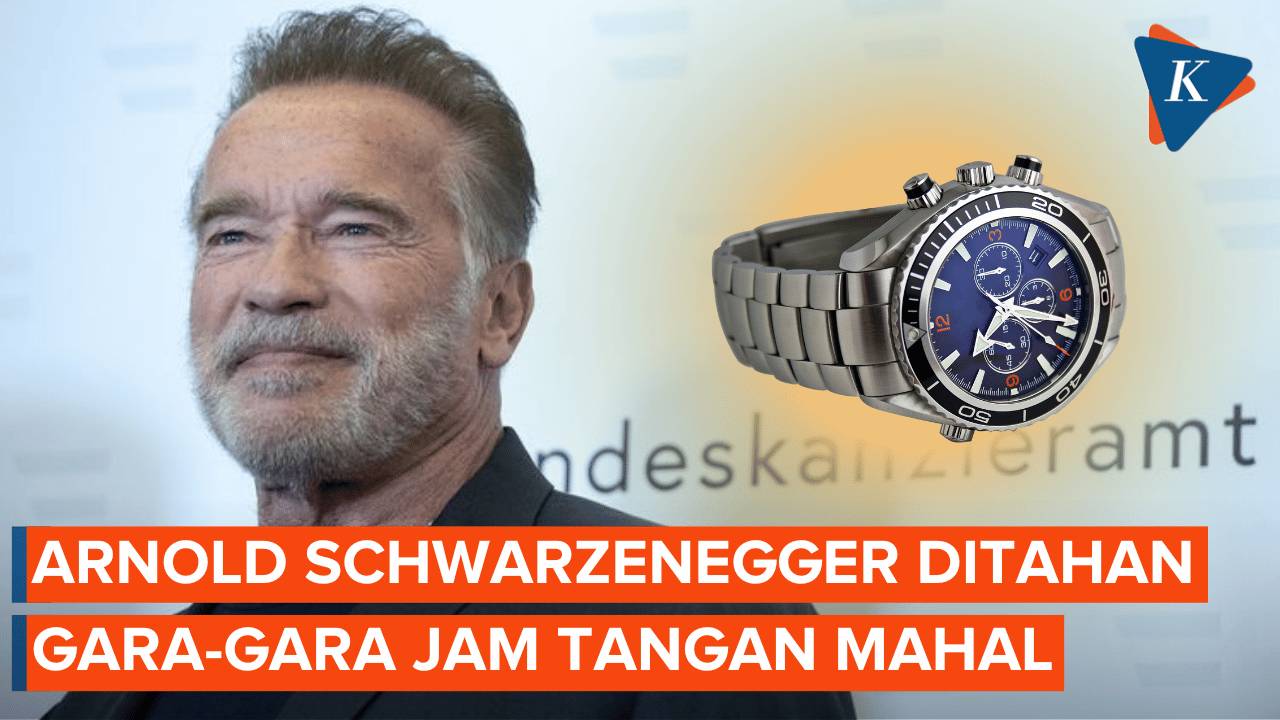 Arnold Schwarzenegger Ditahan Bea Cukai Bandara Munich Gara-gara Jam ...
