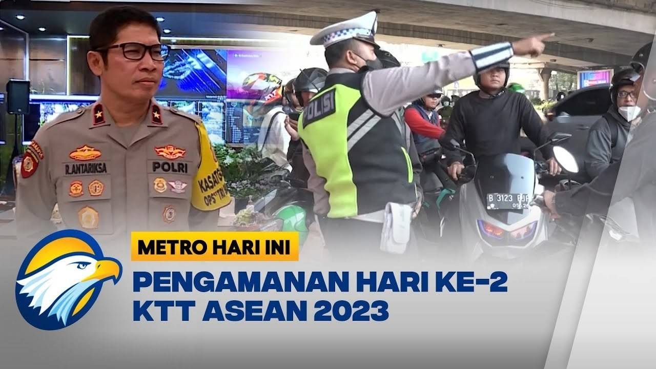 Pengamanan Hari ke-2 KTT ASEAN 2023 - METRO TV | Vidio