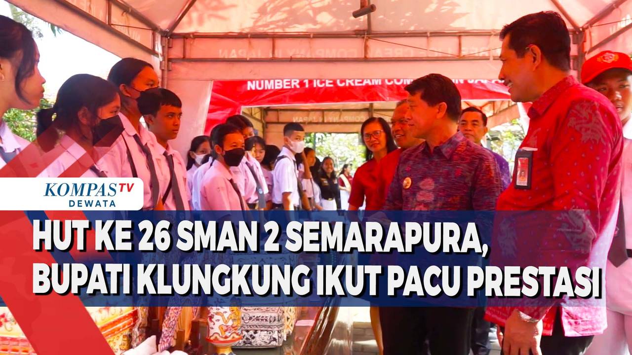 HUT Ke 26 SMAN 2 Semarapura, Bupati Klungkung Ikut Pacu Prestasi ...