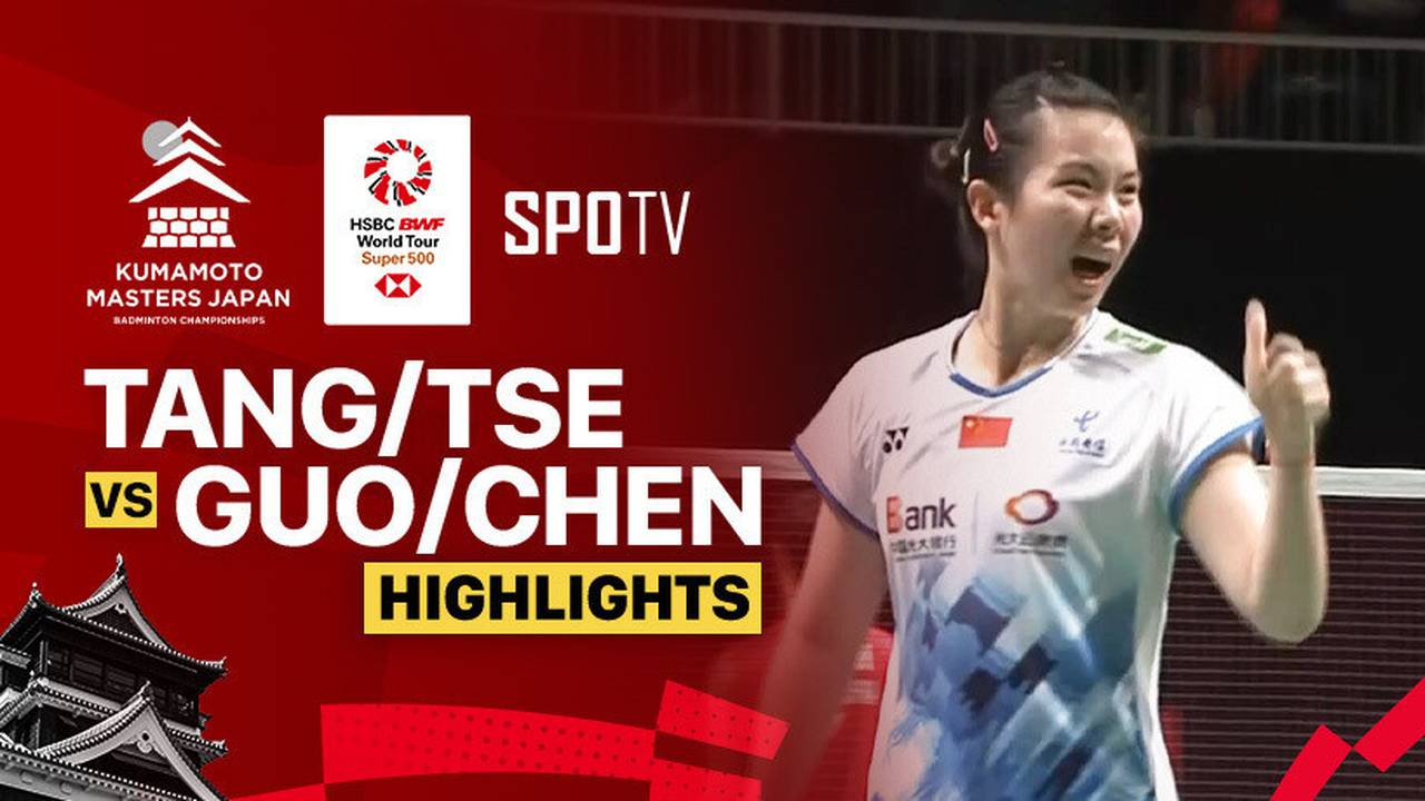 Tan Chung Man/Tse Ying Suet (HKG) vs Guo Xin Wa/Chen Fang Hui (CHN ...