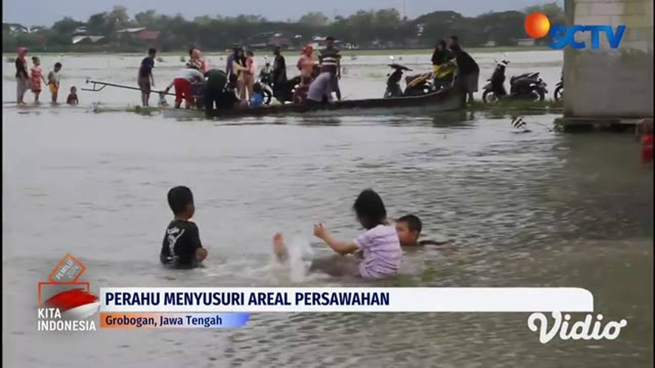 Lokasi Banjir Menjadi Tempat Wisata Dadakan - SCTV Regional | Vidio