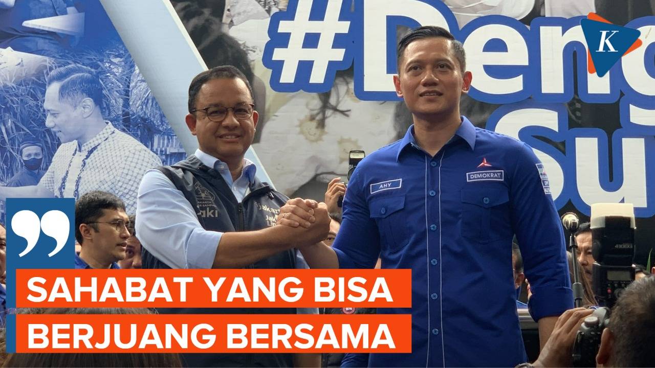 AHY Sebut Anies Baswedan Tokoh Perubahan dan Perbaikan - Kompascom | Vidio