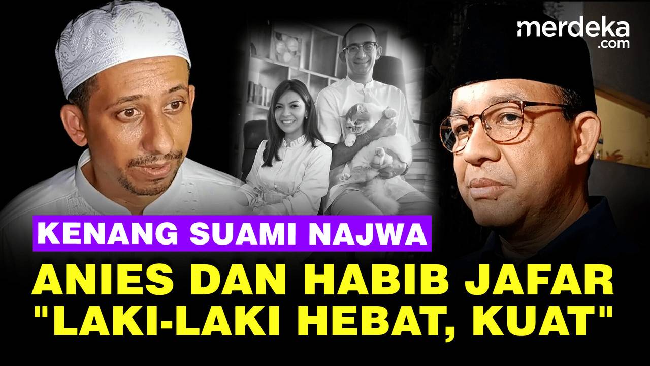 Anies Baswedan & Habib Jafar Melayat, Kenang Sosok Suami Najwa Shihab saat di Rumah Duka ...