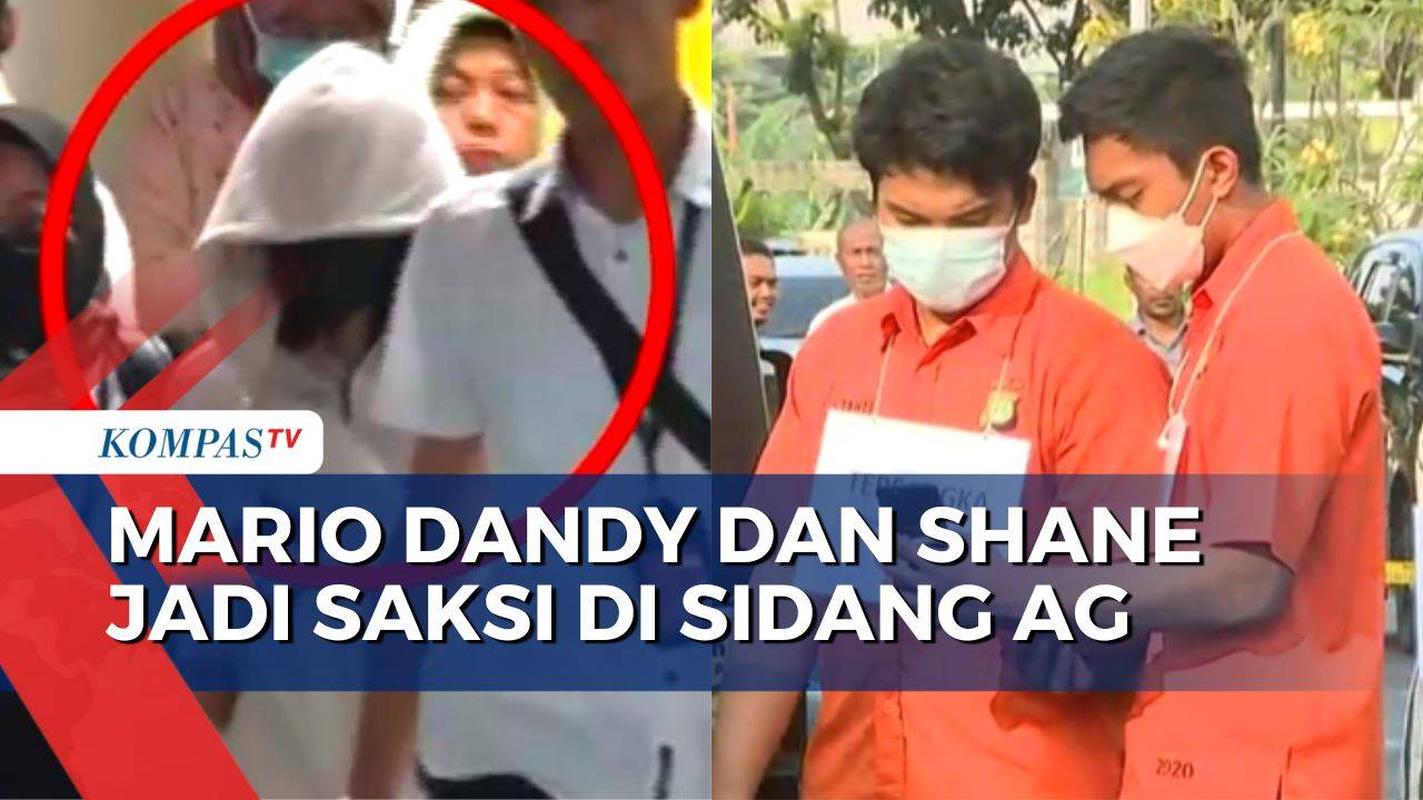Terdakwa Penganiayaan David, Mario Dandy dan Shane Lukas Dihadirkan di Sidang AG Besok - Kompas ...