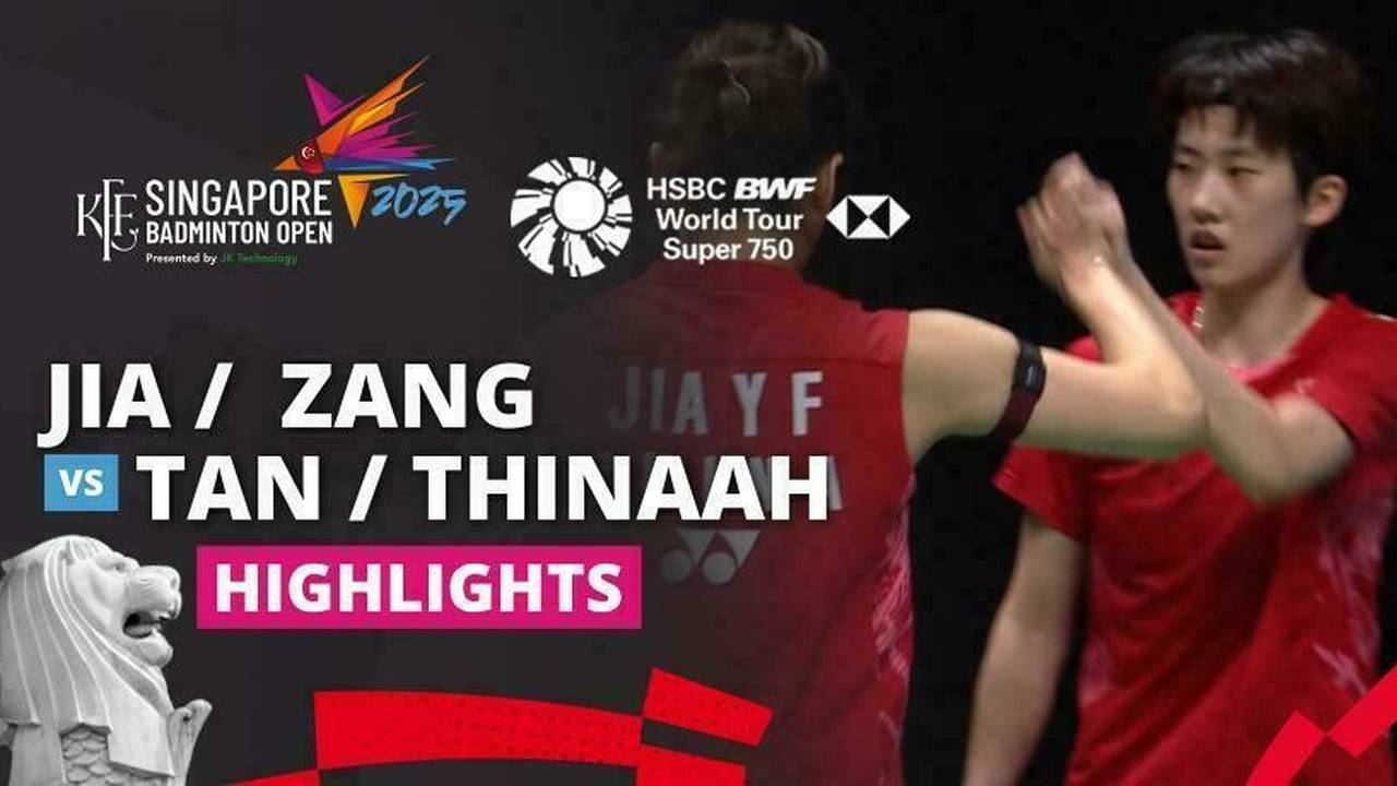 Jia Yi Fan/Zhang Shu Xian (CHN) vs Pearly Tan/Thinaah Muralitharan (MAS) - Highlights | KFF ...