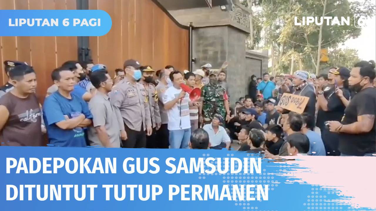 Padepokan Gus Samsudin di Blitar Didemo, Diduga Lakukan Penipuan Modus ...