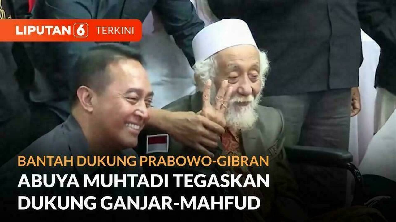 Abuya Muhtadi Bantah Dukung Prabowo-Gibran, Tegaskan Dukung Ganjar ...