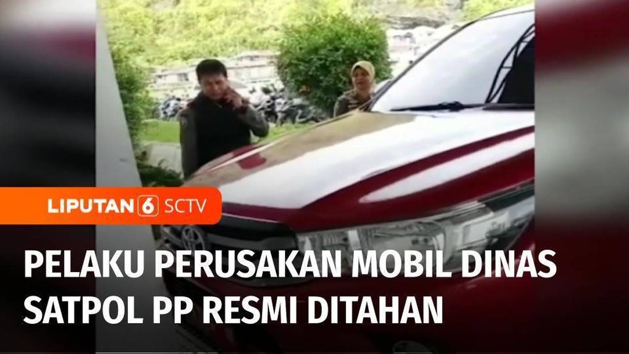 Albert Dwitra Resmi Ditahan karena Kasus Perusakan Mobil Dinas Satpol ...