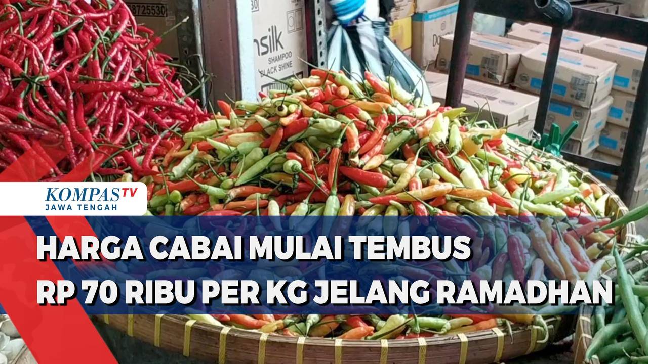 Harga Cabai Mulai Tembus Rp 70 Ribu Per Kilogram Jelang Ramadan - Kompas TV | Vidio