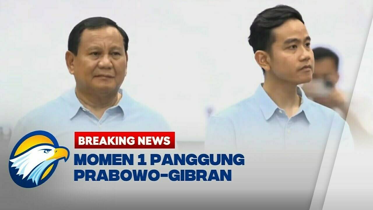 Momen Prabowo-Gibran Satu Panggung - METRO TV | Vidio