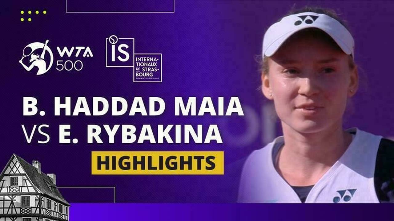 Semifinal: Beatriz Hadad Maia vs Elena Rybakina - Highlights | WTA ...