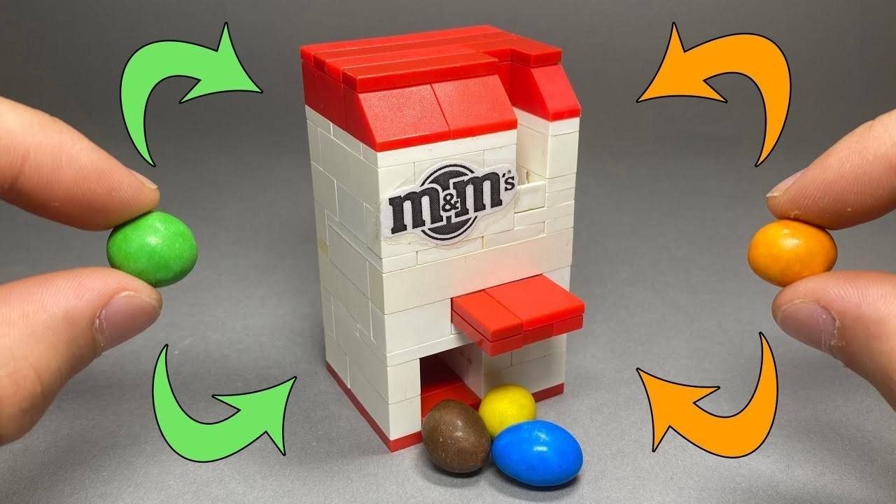 Mesin permen otomatis dari lego | Vidio