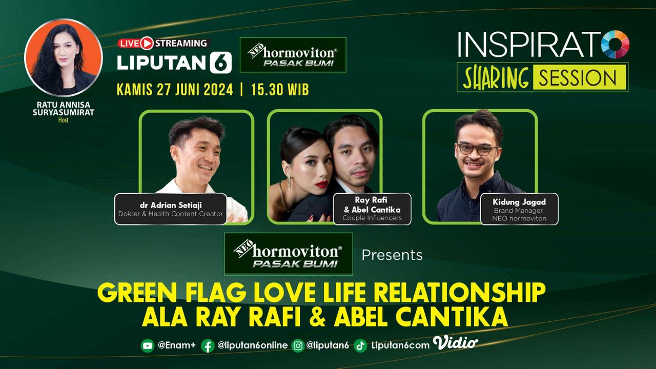 Green Flag, Love, Live & Relationship ala Ray Rafi & Abel Cantika | Vidio