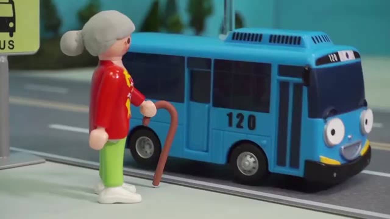 Tayo's Job Adventure - Ep 04 - City bus Tayo (2018) | Vidio