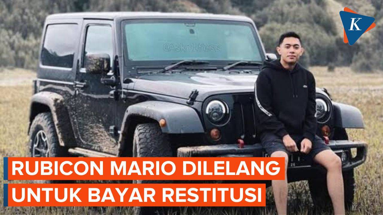 Rubicon Mario Dilelang untuk Bayar Restitusi, Kuasa Hukum: Itu Bukan ...