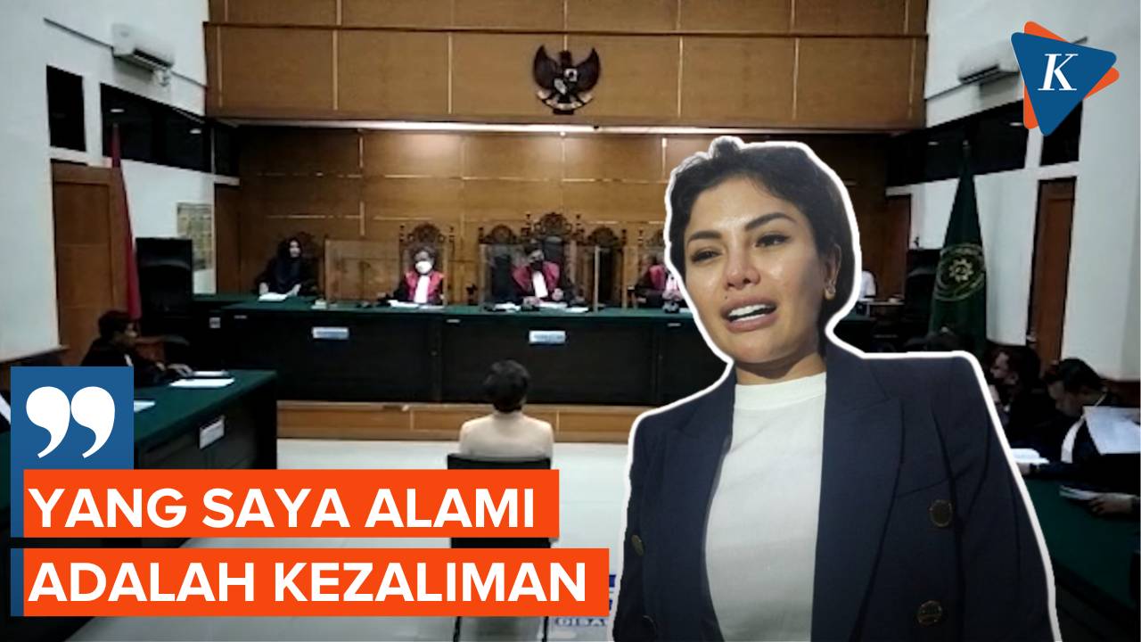 Baca Eksepsi, Tangis Nikita Mirzani Pecah di Pengadilan - Kompascom | Vidio