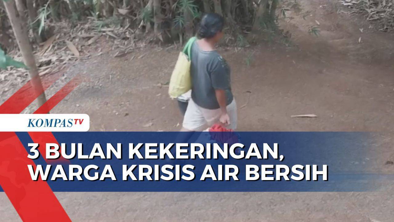 3 Bulan Kekeringan, Warga di Banyumas Rela Berjalan 1 Kilometer Demi ...