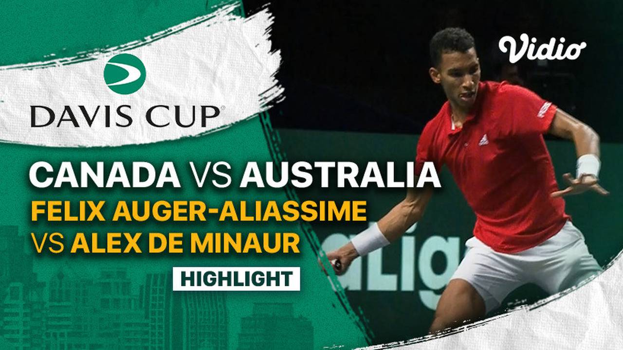 Highlights | Final : Canada vs Australia | Felix Auger Aliassime vs ...