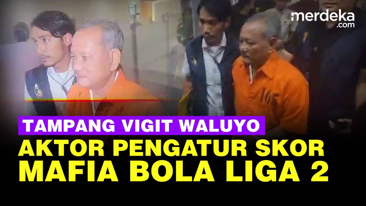 Tangan Diborgol, Ini Tampang Vigit Waluyo Aktor Intelektual Pengaturan ...