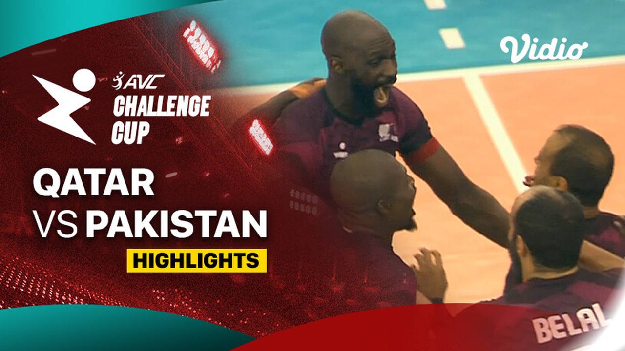 Qatar vs Pakistan - Finals Rankings 1st - 2nd - Highlights | AVC ...
