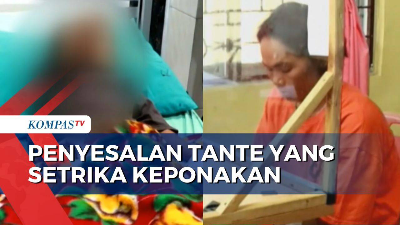 Penyesalan Tante yang Setrika Keponakan Hingga Alami Luka Bakar 30 ...