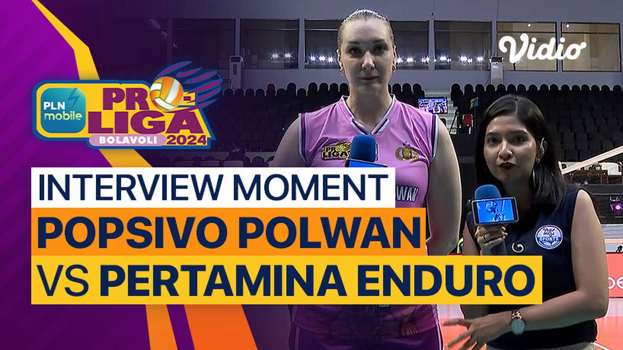 Wawancara Pasca Pertandingan | Final Four Putri: Jakarta Popsivo Polwan ...