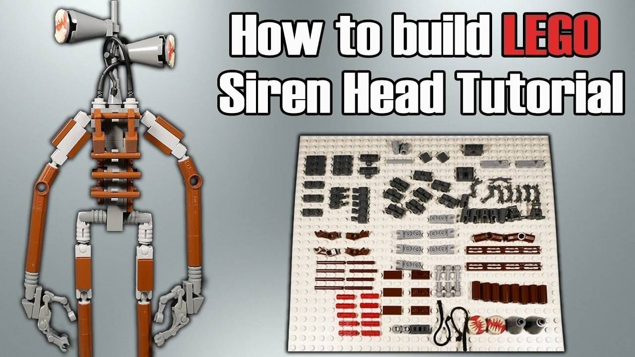 Membuat Lego Siren Head Vidio