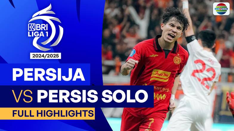 Persija Jakarta VS Persis Solo - Full Highlights | BRI Liga 1 2024/25 ...