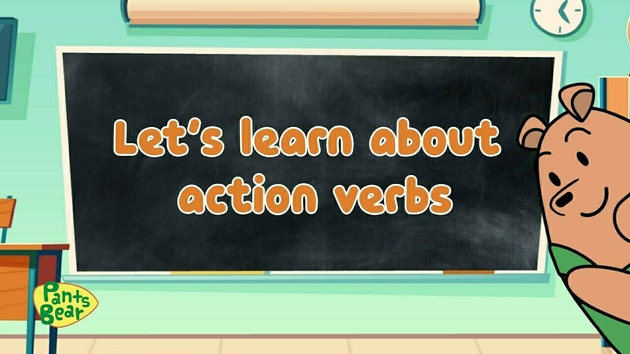 Action Verbs for Kids | English Lesson