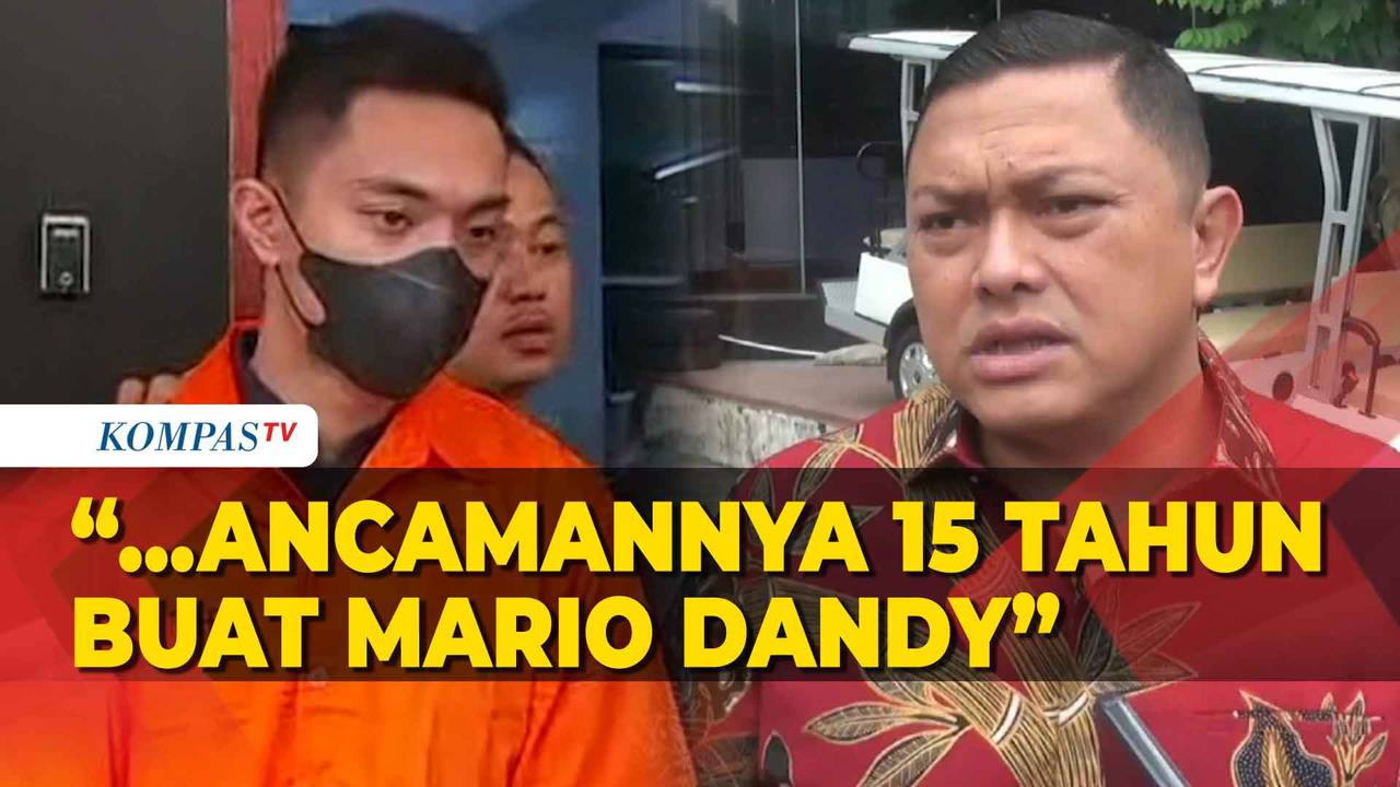 Mario Dandy Terancam 15 Tahun Bui di Kasus Dugaan Pencabulan Anak AG ...