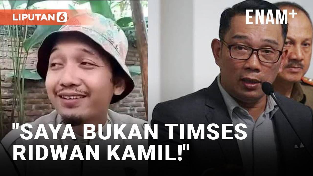 Muhammad Sabil Jawab Tudingan Dirinya Bagian Tim Sukses Ridwan Kamil - LiputanEnam | Vidio