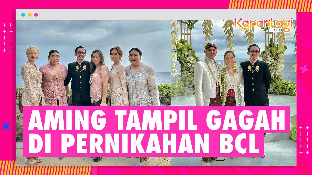 Aming Tampil Gagah di Pernikahan BCL dan Tiko Aryawardhana - Netizen: Ganteng Gini Kang! | Vidio