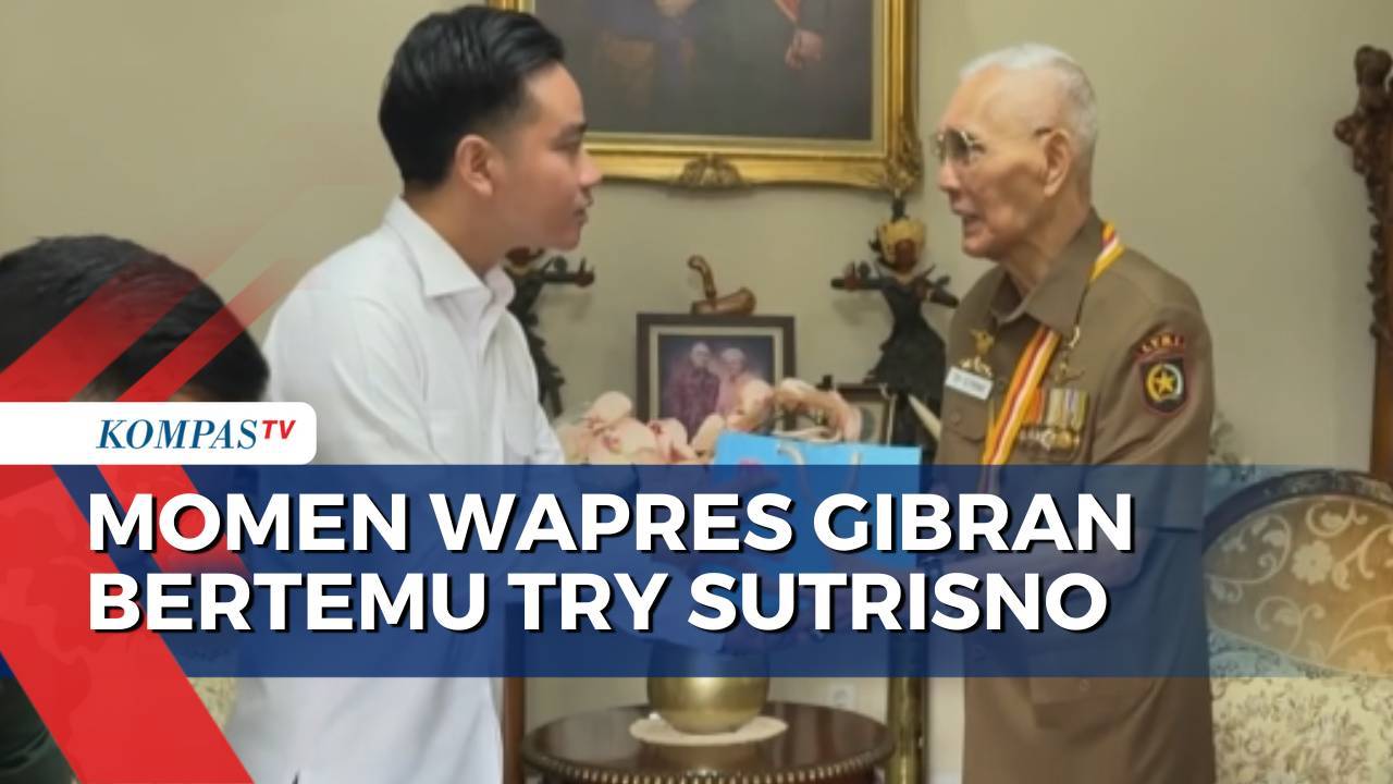 Wapres Gibran Temui Try Sutrisno, Antar Undangan Upacara HUT ke-80 RI | BERITA UTAMA - Kompas TV ...