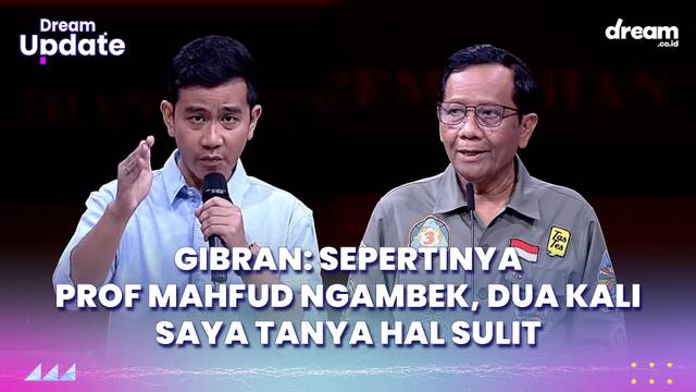 Gibran: Sepertinya Prof Mahfud Ngambek, Dua Kali Saya Tanya Hal Sulit ...