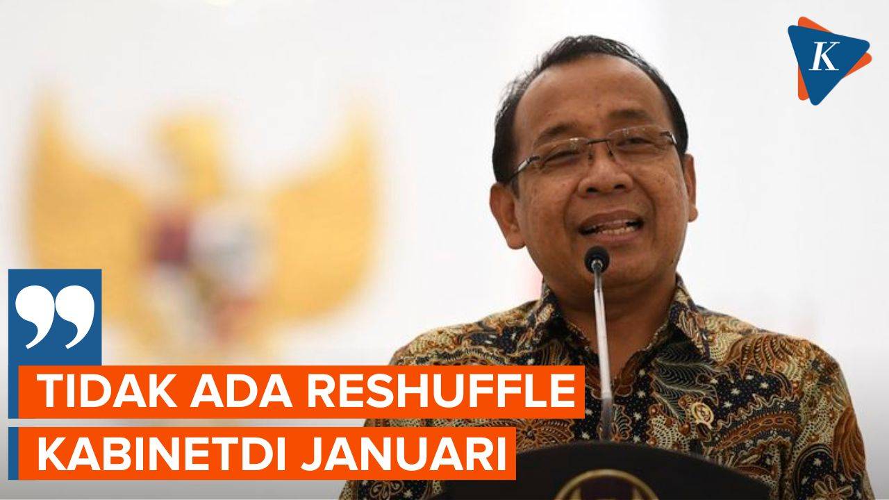 Istana Pastikan Tak Ada Reshuffle Kabinet Indonesia Maju di Januari - Kompascom | Vidio