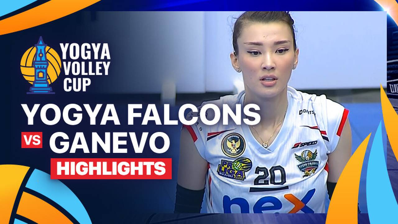 Yogya Falcons vs Ganevo - Highlights | Yogya Volley Cup 2024 | Vidio