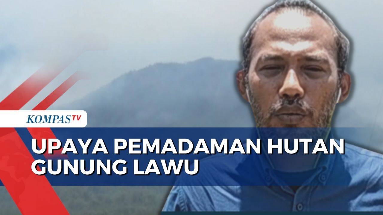 Helikopter BNPB Bantu Padamkan Kebakaran Hutan Gunung Lawu Ngawi ...
