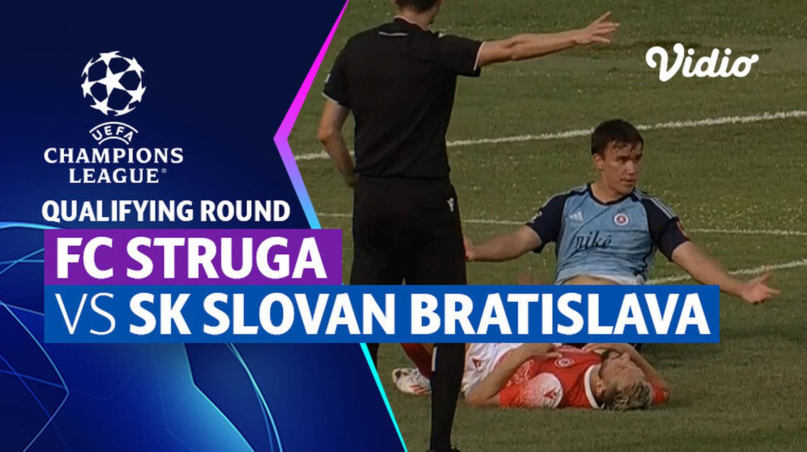FC Struga vs SK Slovan Bratislava - Mini Match | UEFA Champions League Qualifiers 2024/25 | Vidio