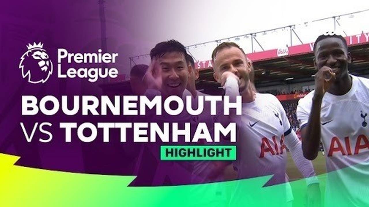 Bournemouth Vs Tottenham Highlights Premier League 23 24 Vidio