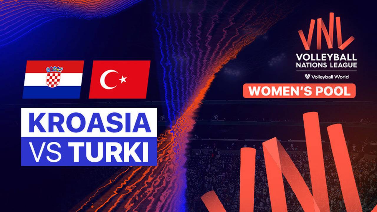 Full Match Kroasia Vs Turki Womens Volleyball Nations League 2023